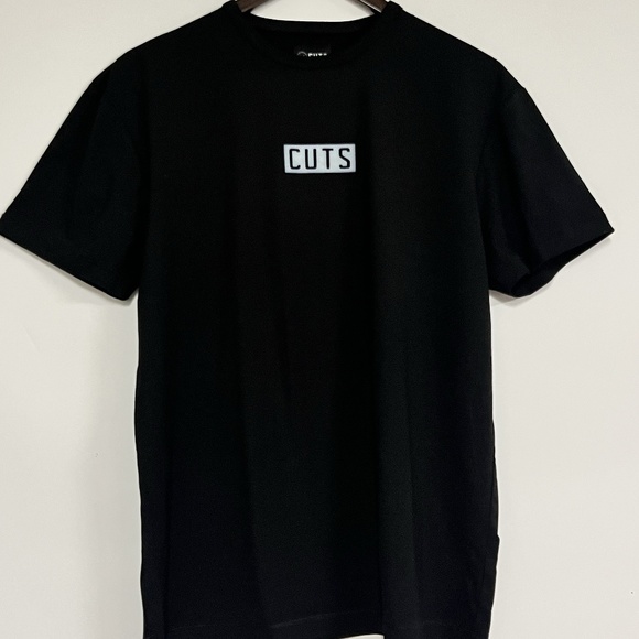 Cuts Clothing | Shirts | Nwot Cuts Black Logo Tshirt | Poshmark